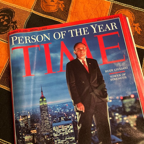 Accents | 201 Rudy Giuliani Time Magazine Cover | Poshmark